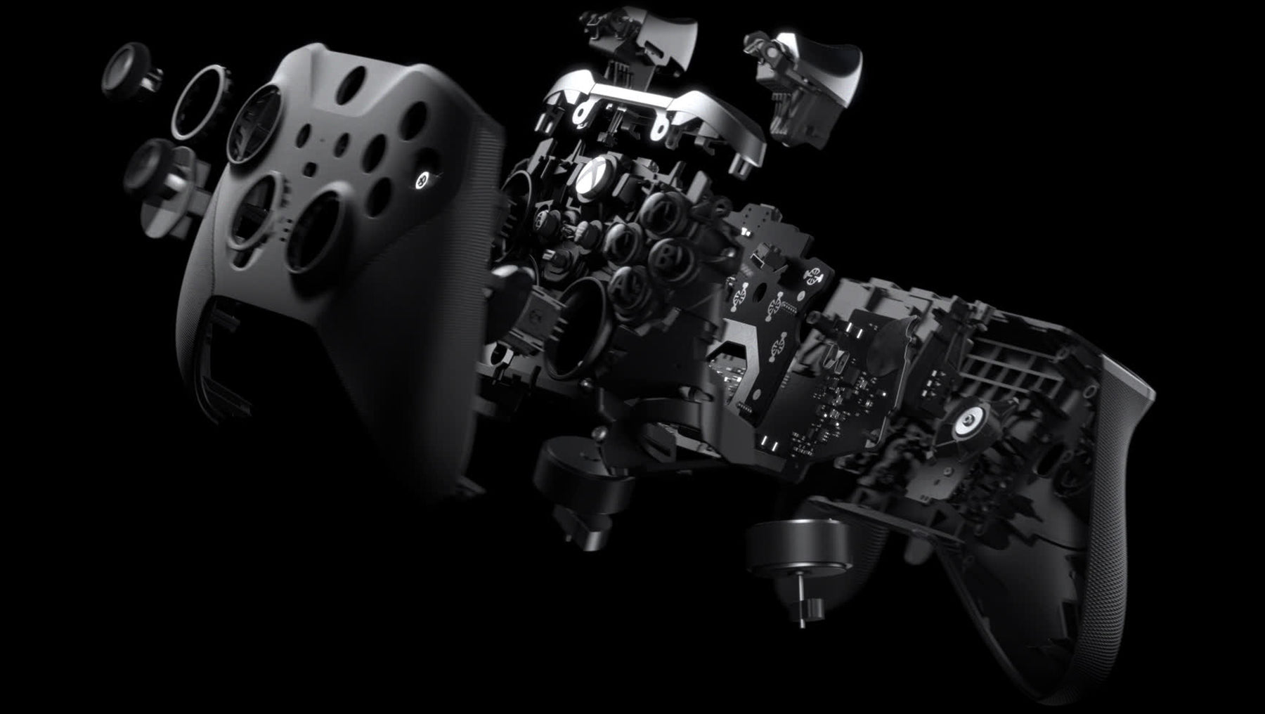 Xbox Elite Series 2 Custom Modded Controller Classic Black